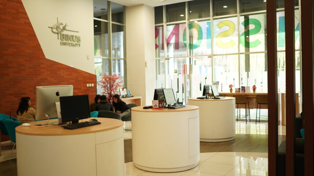 Ruang Admisi - BINUS @Alam Sutera - Creative Business Campus