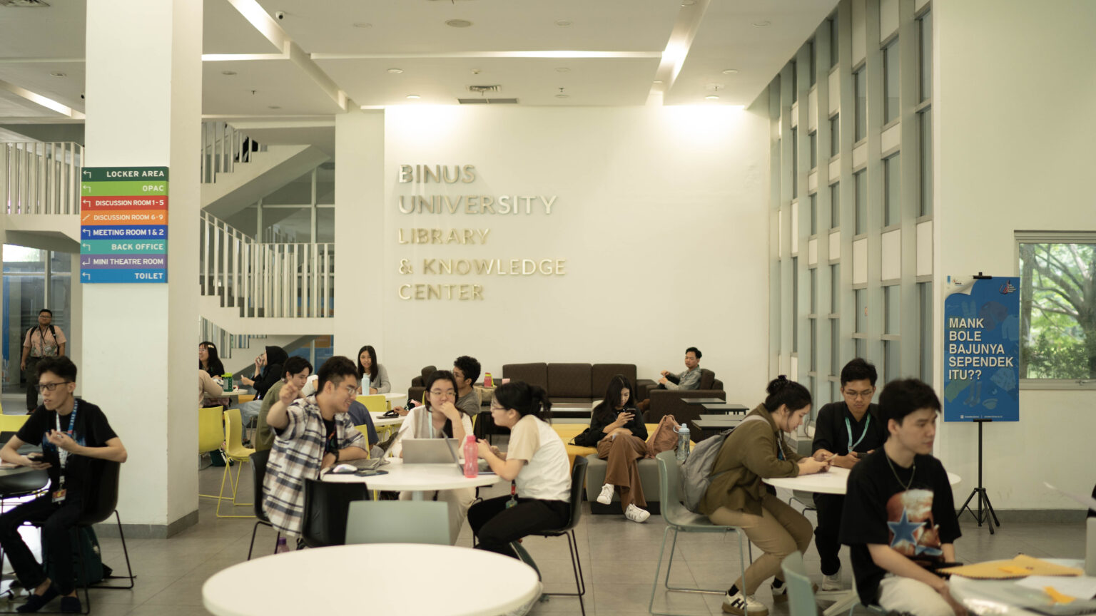 Library - BINUS @Alam Sutera - Creative Business Campus