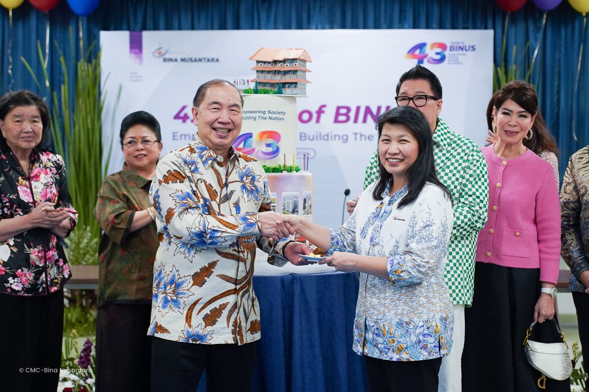 BINUS Rayakan Ulang Tahun ke-43 dengan Komitmen Membangun dan ...