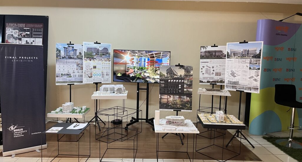 Mahasiswa Arsitektur BINUS University Tampilkan Karya Visioner dan Human-Centered Design di ...