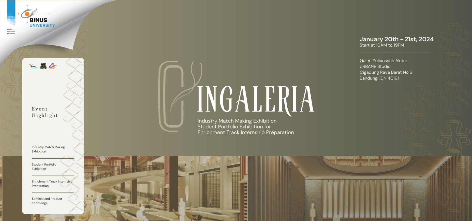 1st INGALERIA Exhibition 2024 (Industry Match Making and Student ...