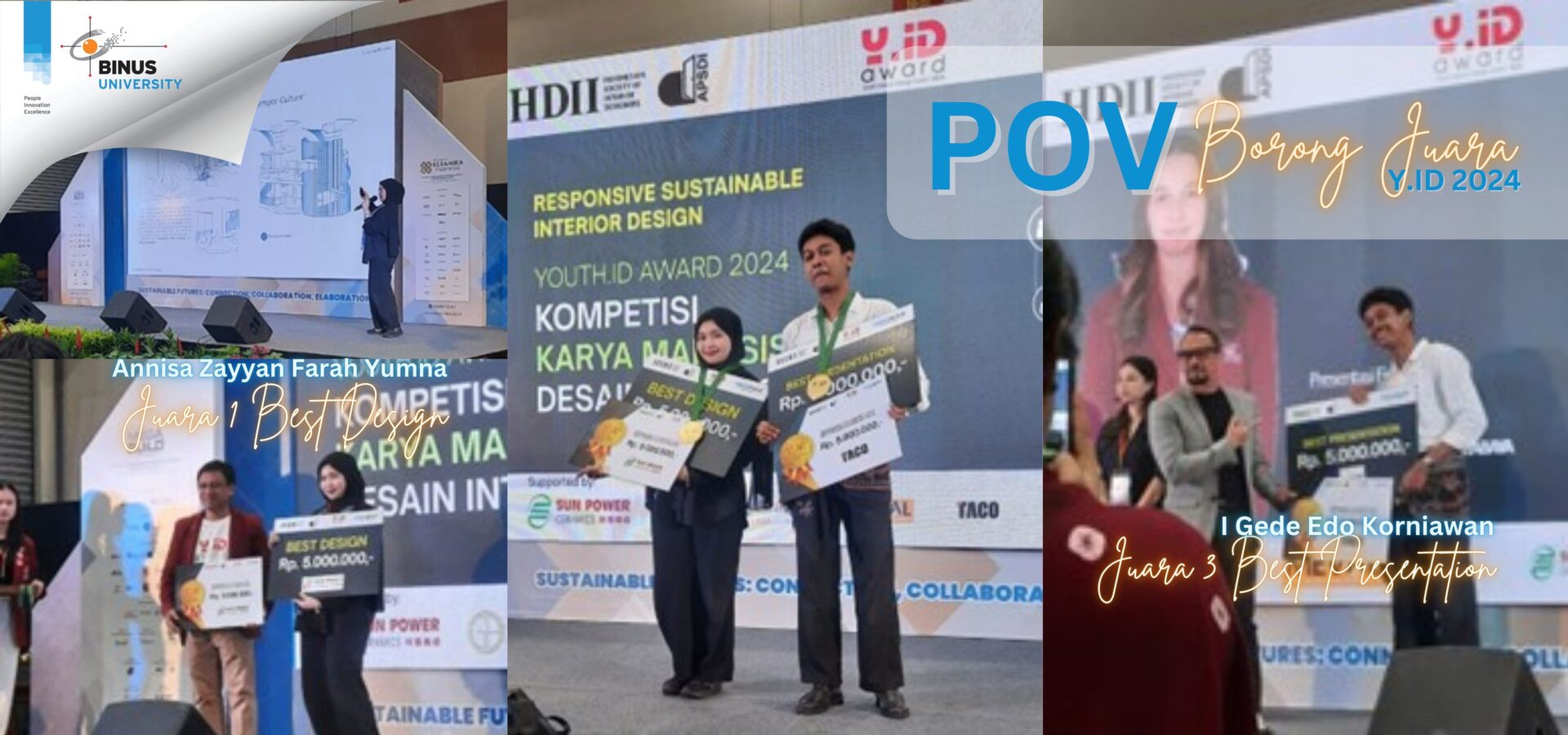 Mahasiswa Program Studi Desain Interior (Bandung) BINUS University ...