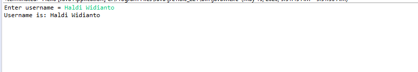 Membuat aplikasi Java sederhana Menggunakan Software Eclipse | BINUS ...