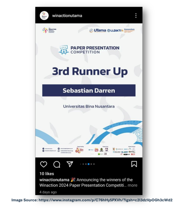 Computer Science BINUS @Bandung & WINACTION International Competition ...