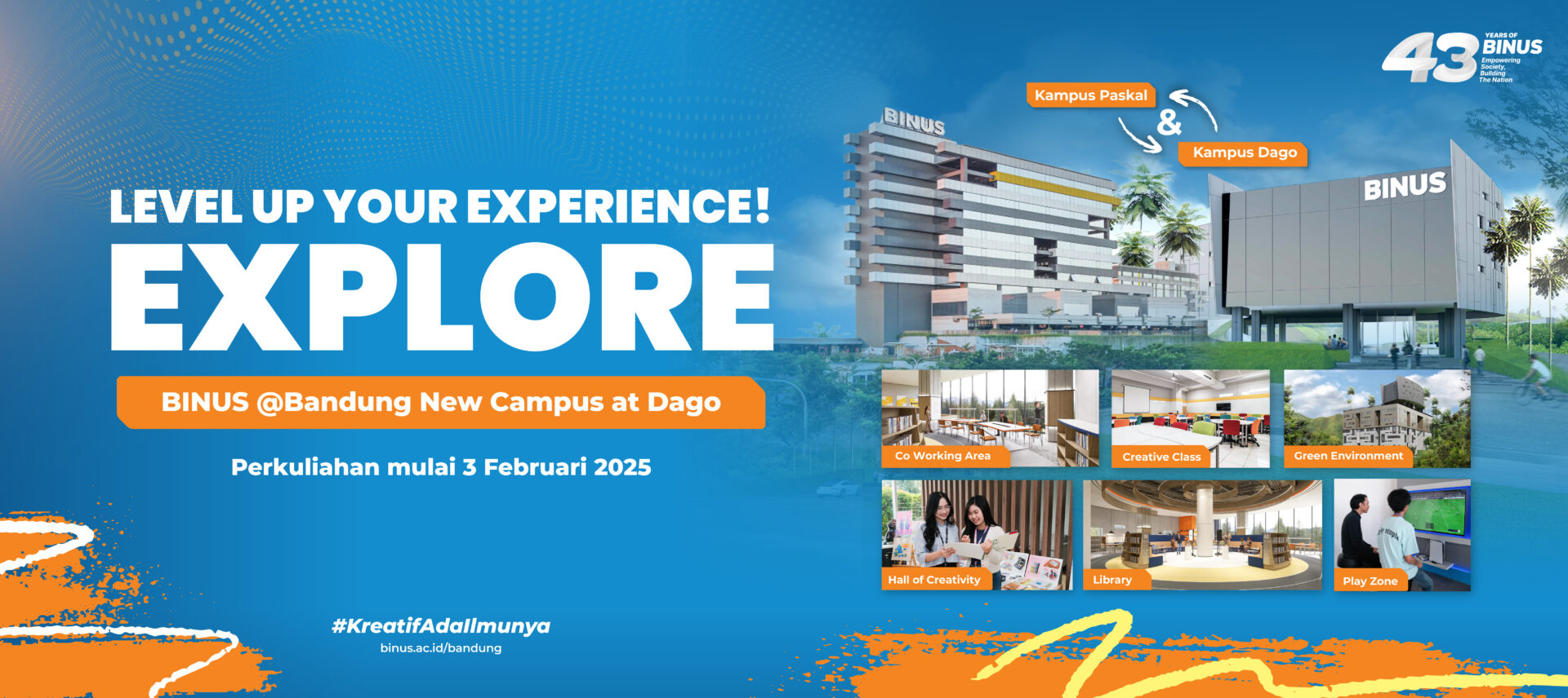 BINUS UNIVERSITY BANDUNG - Kampus Teknologi Kreatif