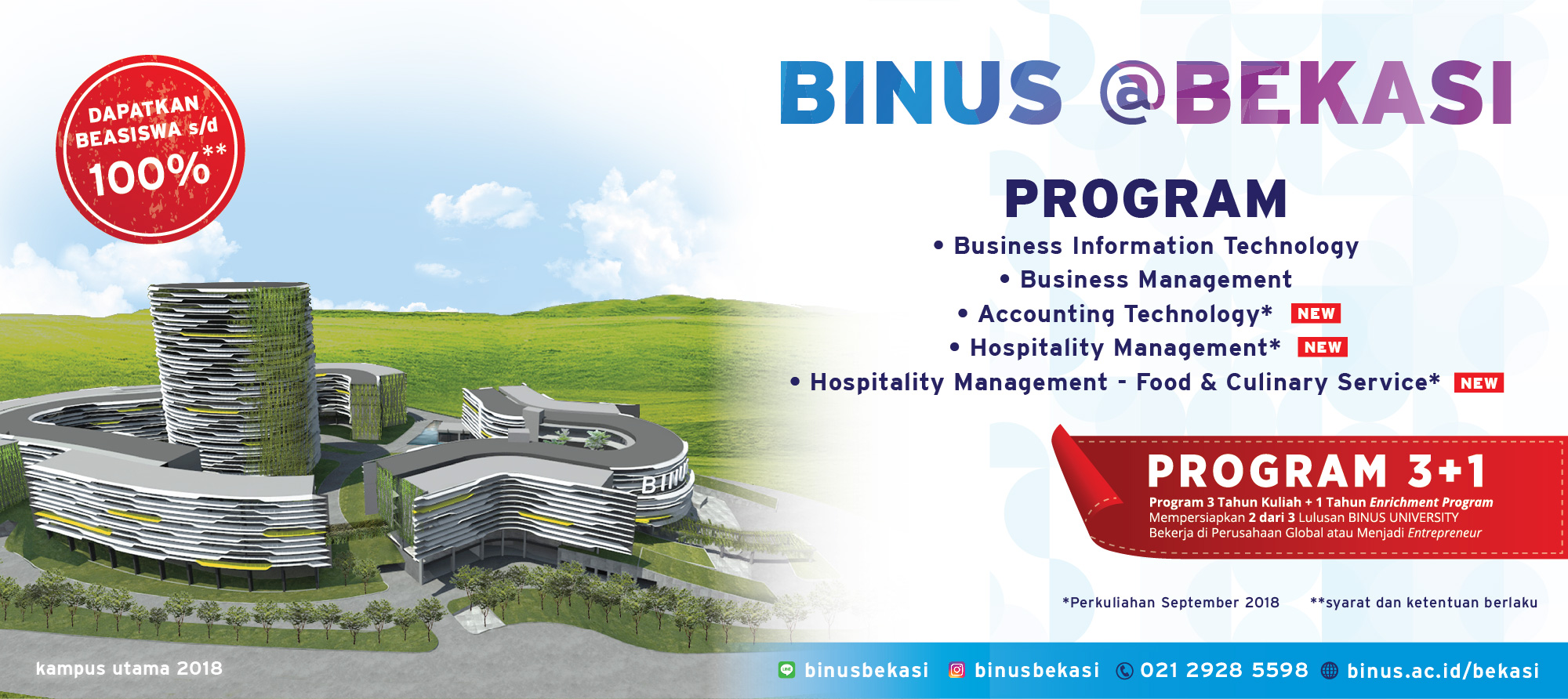BINUS UNiversity @Bekasi Program 3+1 - BINUS @Bekasi - Kampus Beken ...