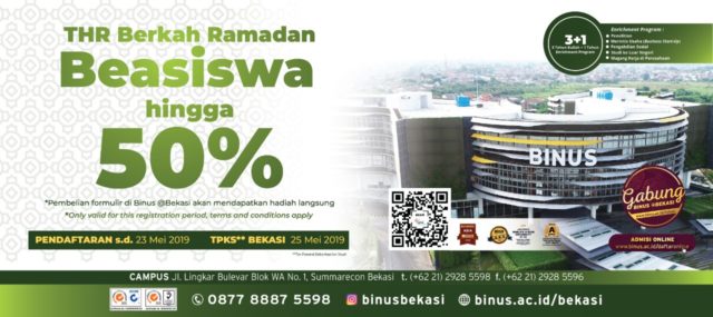 BINUS Bekasi Ramadhan Promo - BINUS @Bekasi - Kampus Beken Asyik ...