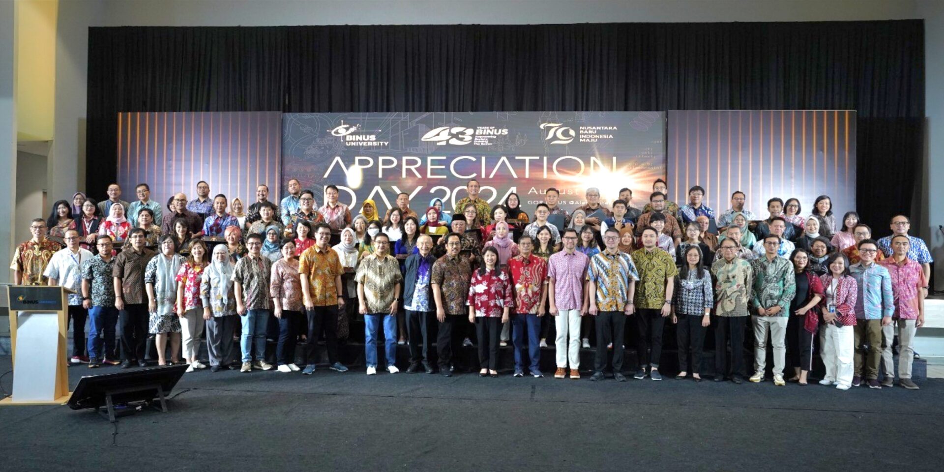 Apresiasi bagi Binusian Berprestasi, BINUS UNIVERSITY Gelar ...