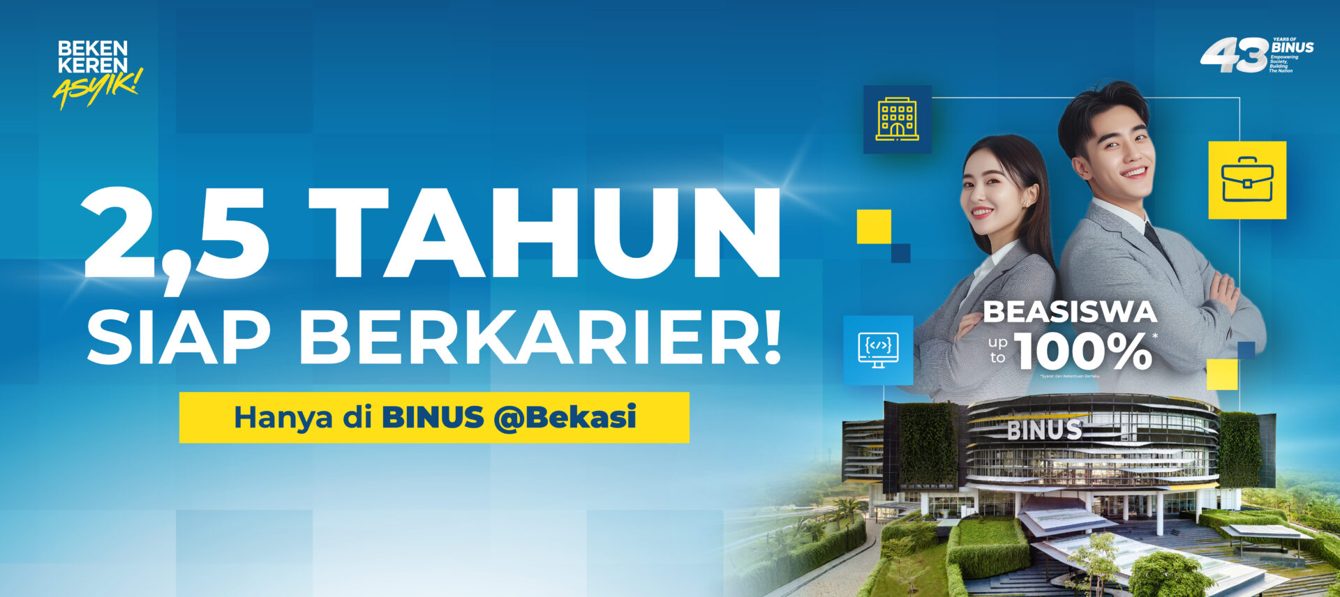 BINUS @Bekasi - Kampus Beken Asyik | Business Service and Technology ...