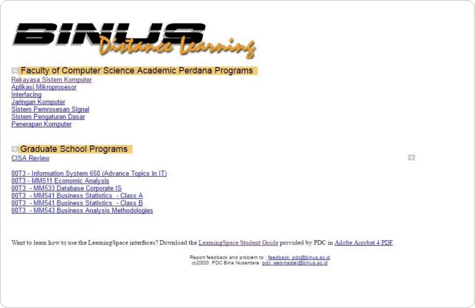 Binusmaya Learning Management System V.7 – binus-digital
