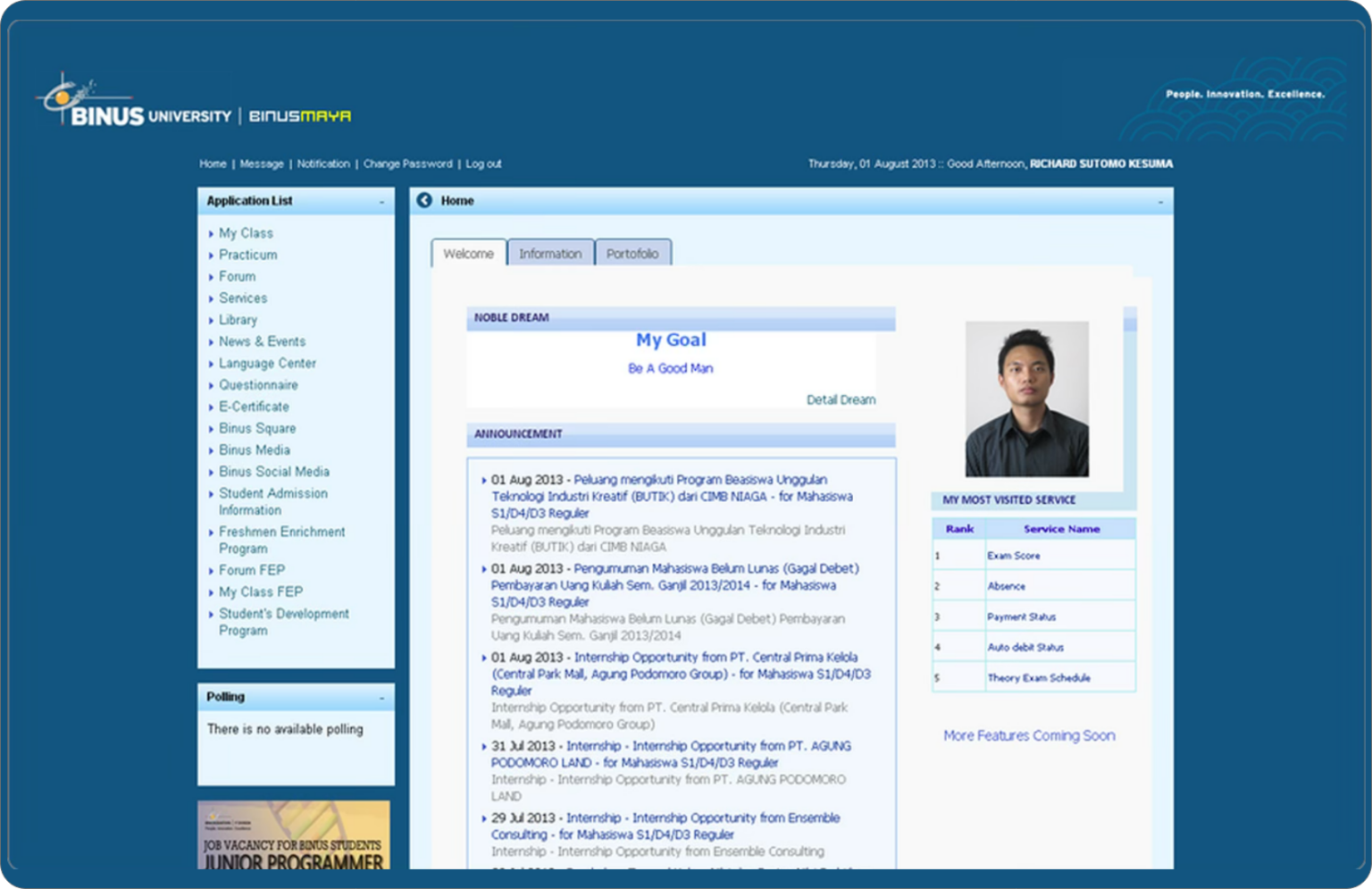 Binusmaya Learning Management System V.7 – binus-digital
