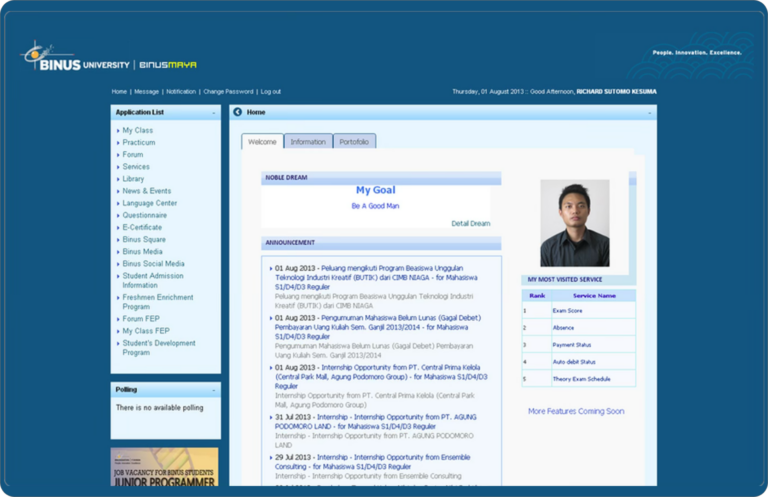 Binusmaya Learning Management System V.7 – binus-digital