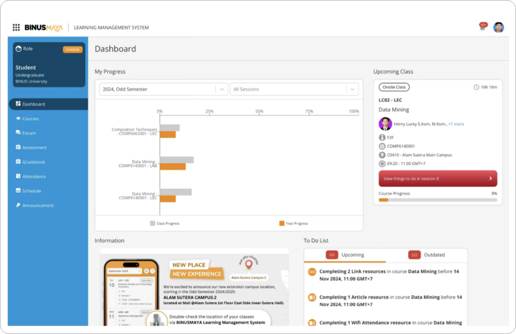 Binusmaya Learning Management System V.7 – binus-digital