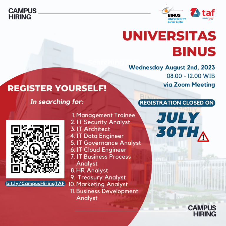 BINUSIAN Journey - BINUS Higher Education