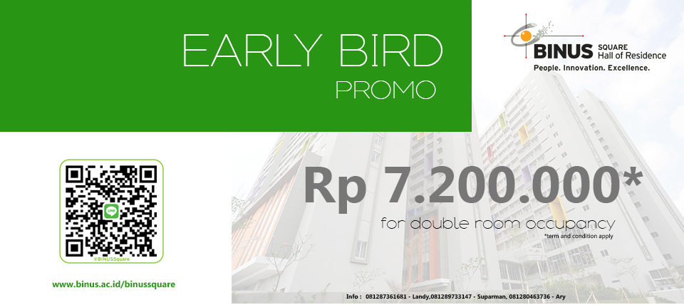 We welcome you to be a part of BINUS Square – Binus Square