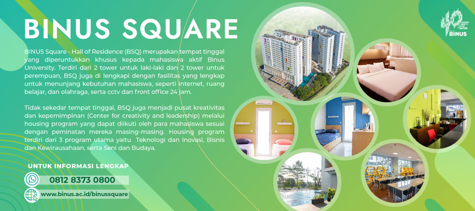 Binus Square | Hall Of Residence