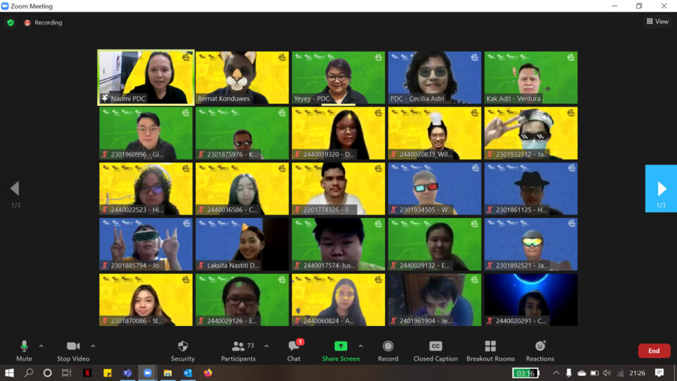 Housing Program Welcoming Night – Binus Square