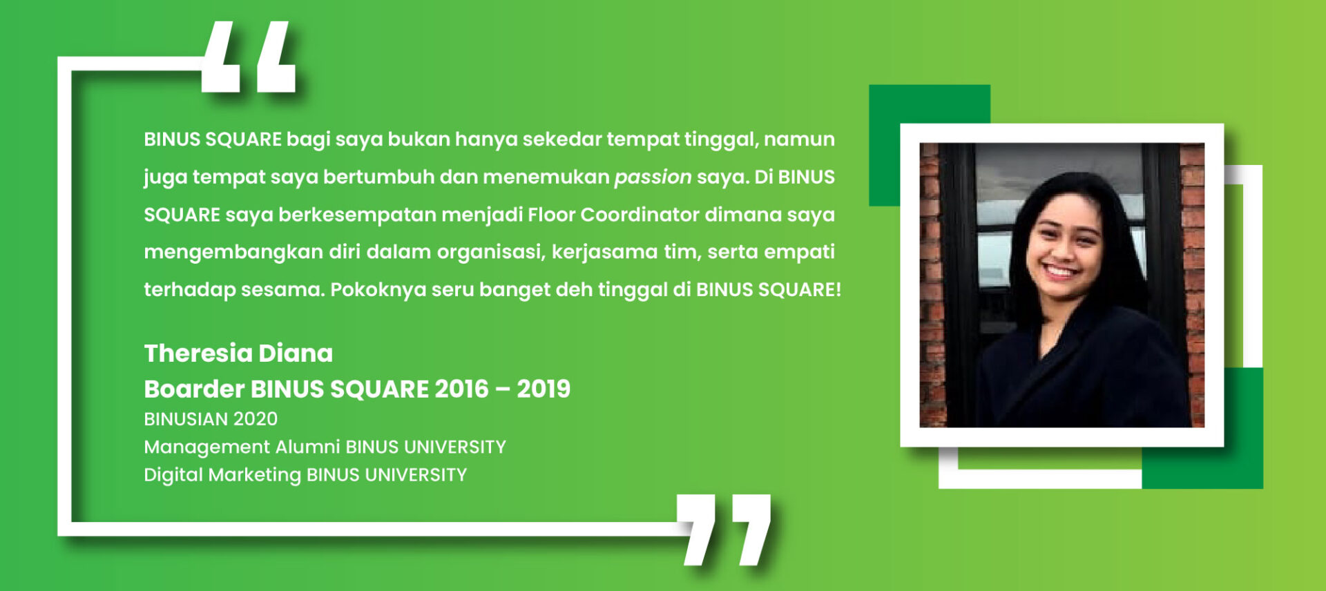 Binus Square – Hall Of Residence