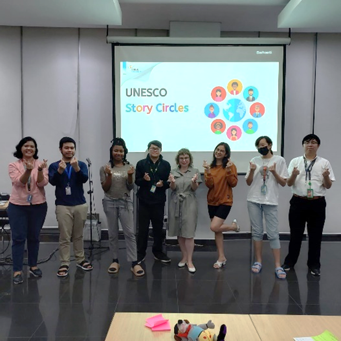 UNESCO Story Circles Workshop – Binus Square