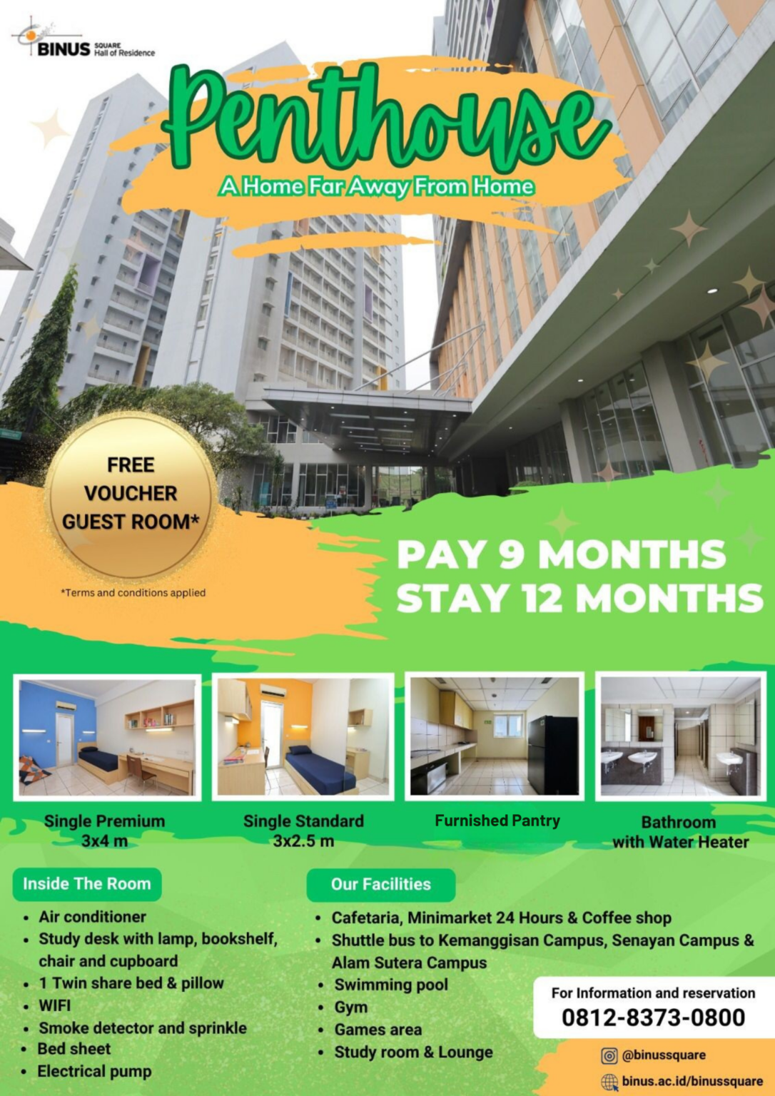 Promo Penthouse – Binus Square