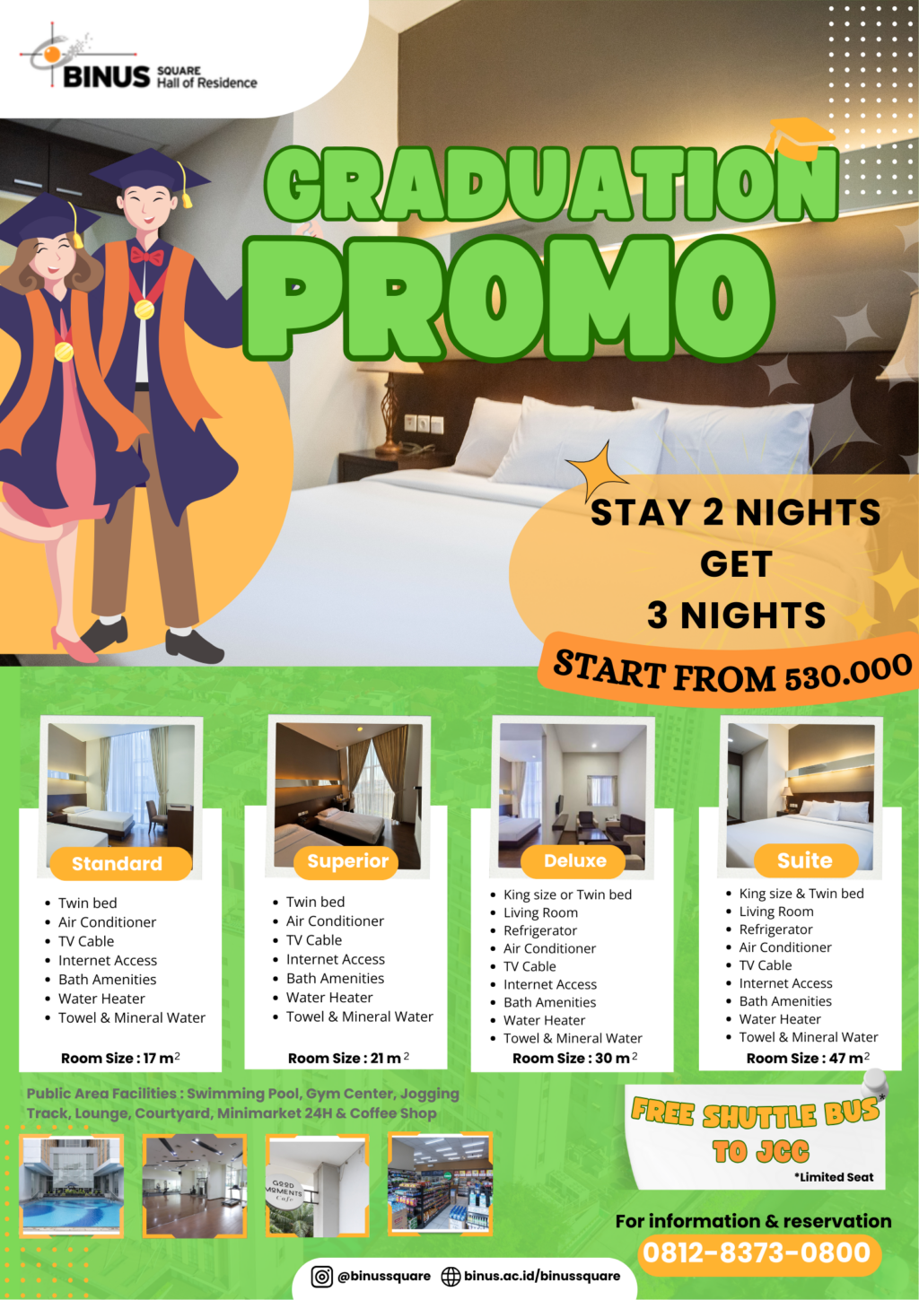 Promo Wisuda – Binus Square