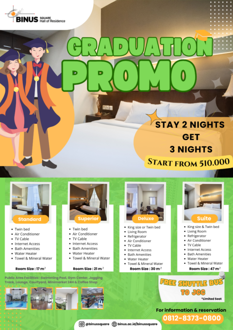 Promo Wisuda – Binus Square