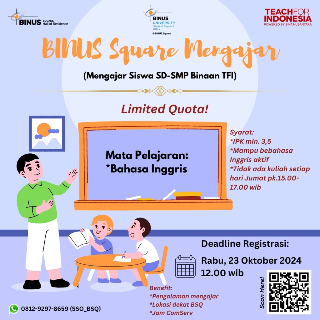 BINUS Square Mengajar – Binus Square