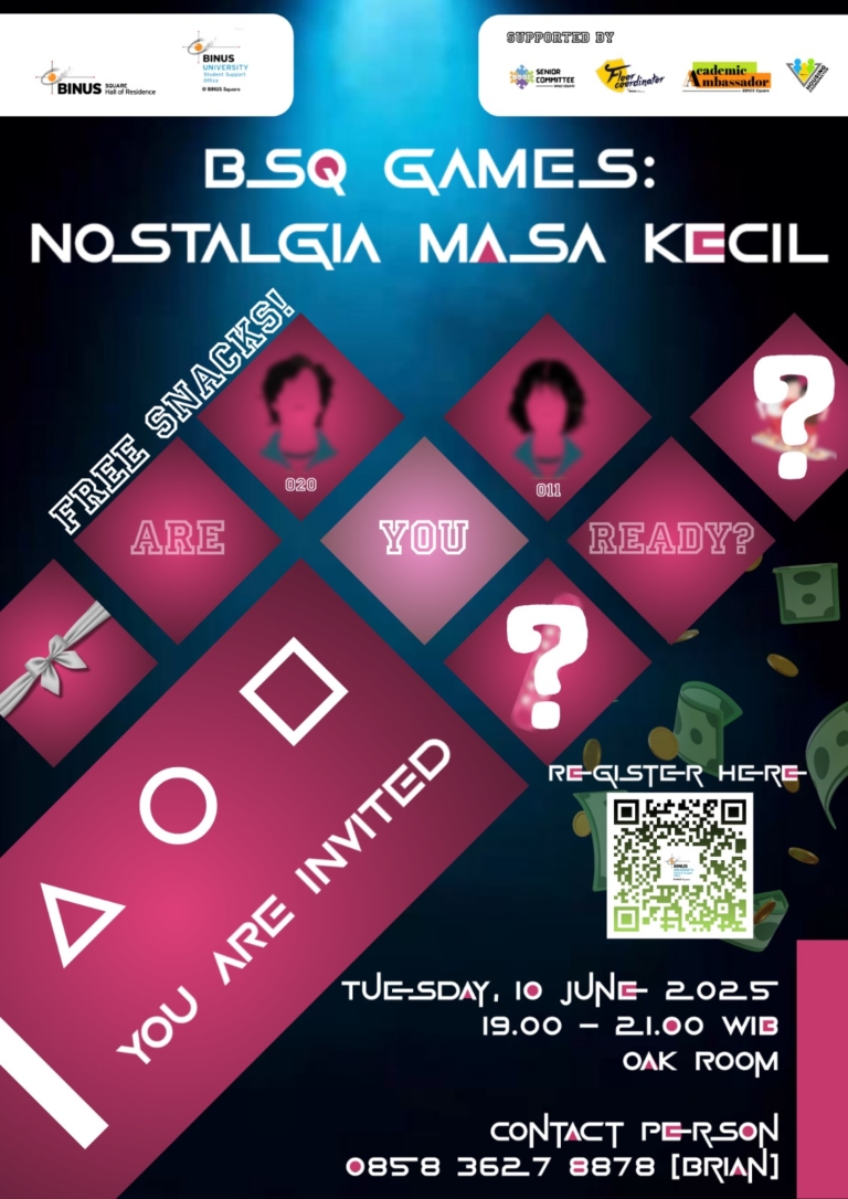 BINUS Square Nostalgic Games – Binus Square