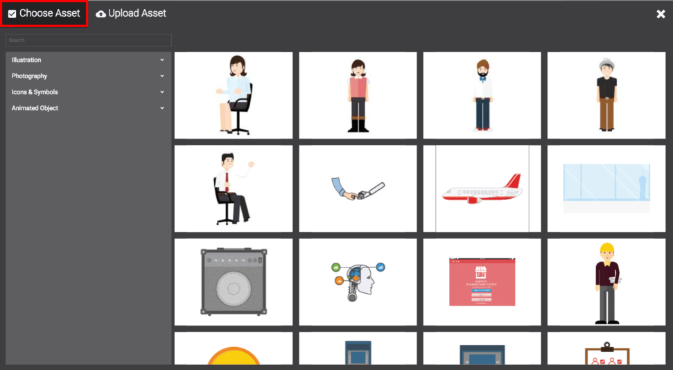 Menambahkan Asset Image pada digital content – BITS