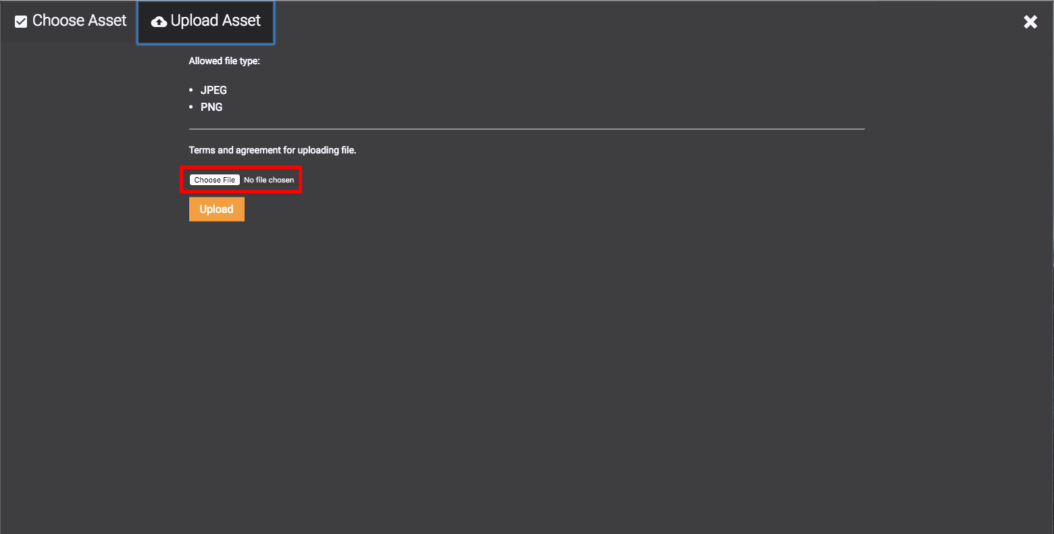 Upload Asset Image/Gambar pada Page – BITS