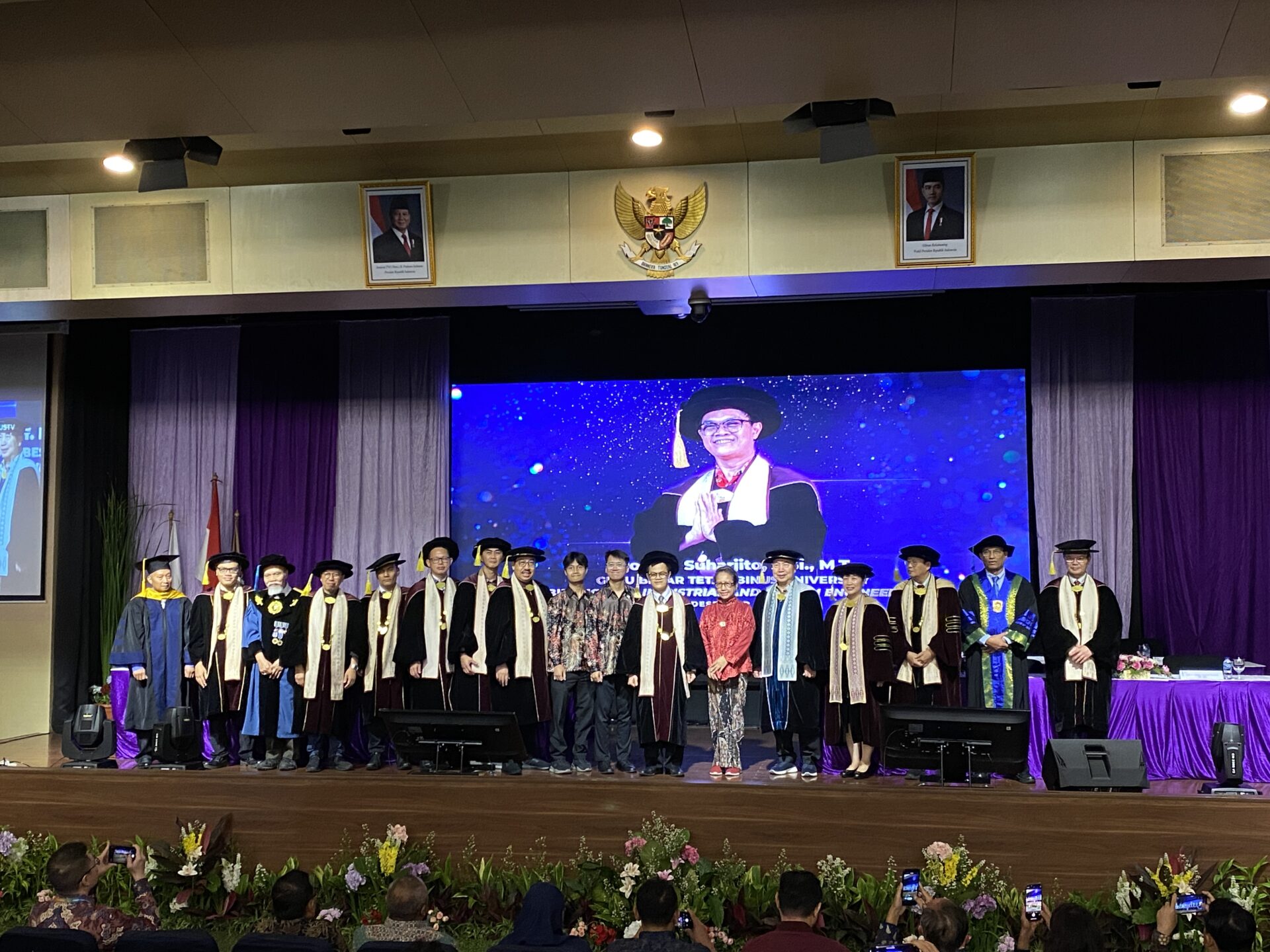 Anggota ke-36 Guru Besar BINUS University: Pengukuhan Guru Besar Tetap ...