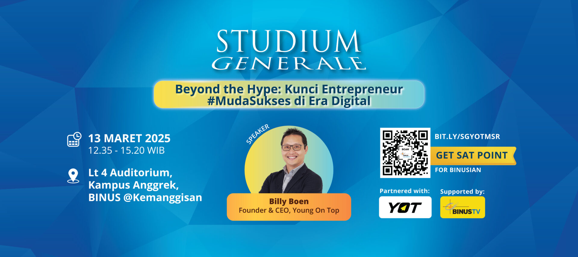 BINUS @Kemanggisan – Campus Life