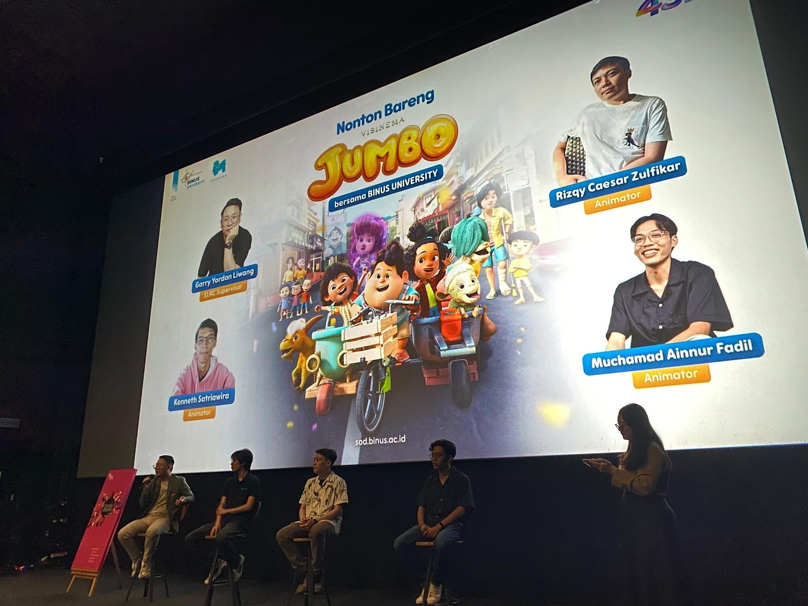 Nonton Bareng Film JUMBO: Mahasiswa DKV Animasi Binus Kemanggisan ...
