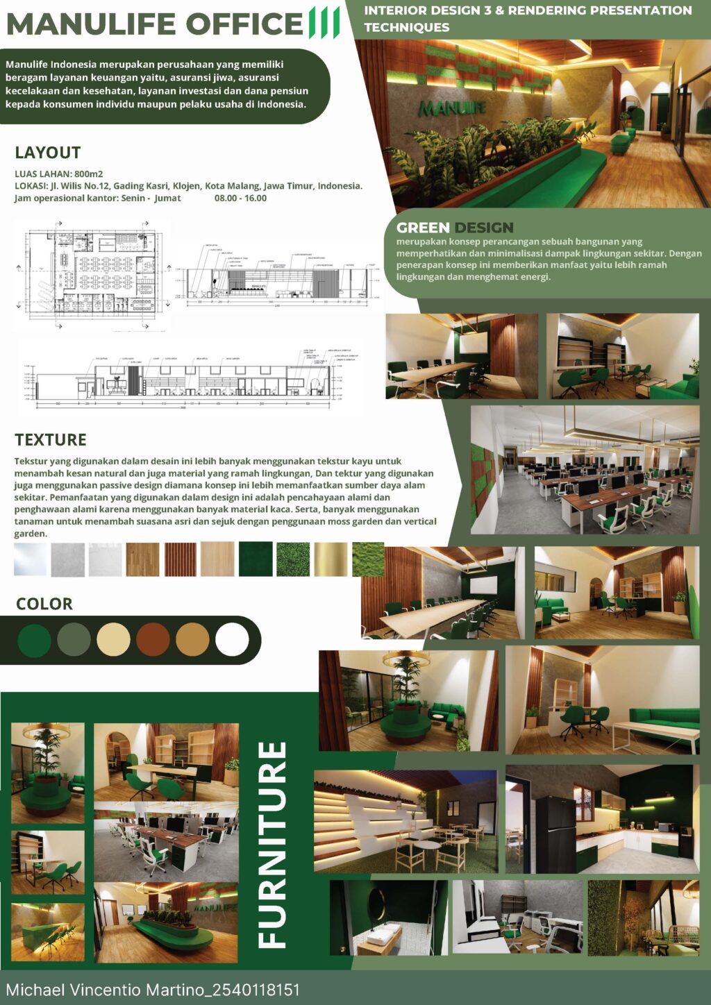 Karya Digital Rendering and Presentation Technique Interior Binus ...