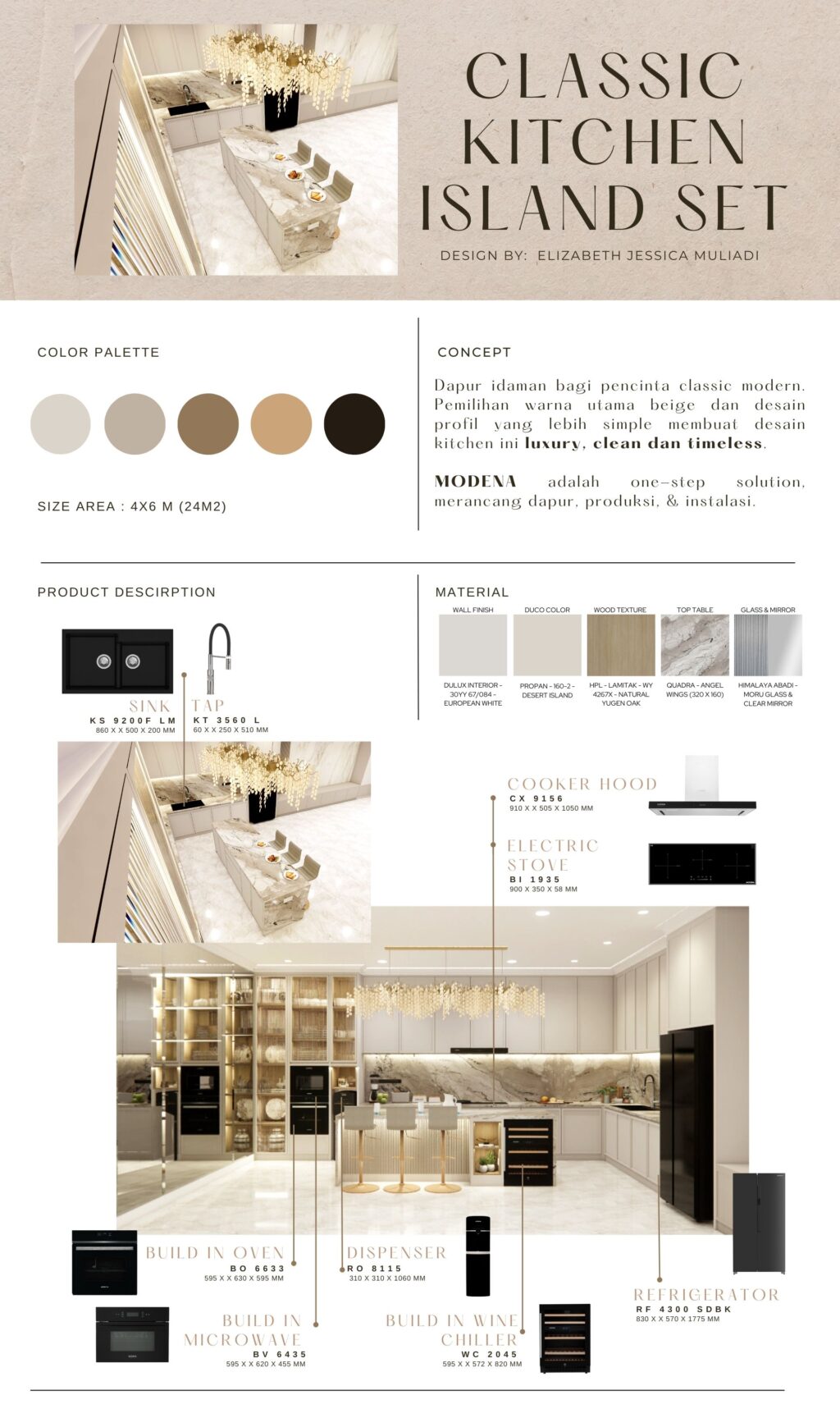 Juara 1 Kitchen Design Competition – Interior Design