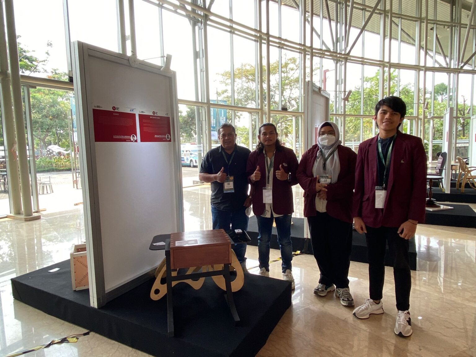 Pamer Karya Desain Furniture Interior Binus Malang di IFFINA 2023 ...