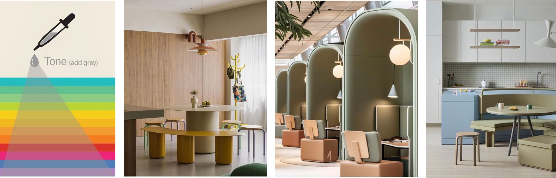 Mendesain Ruangan Interior dengan Warna Hue, Shade, Tint, dan Tone ...