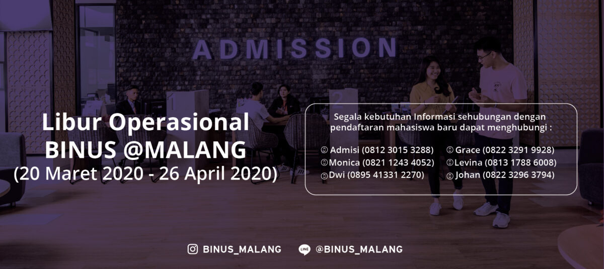 Web Banner Jam Operasional BINUS @Malang | BINUS UNIVERSITY MALANG ...