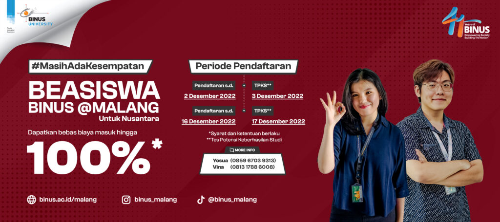 BINUS UNIVERSITY MALANG | Pilihan Universitas Terbaik di Malang