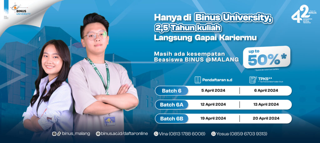 BINUS UNIVERSITY MALANG | Pilihan Universitas Terbaik di Malang