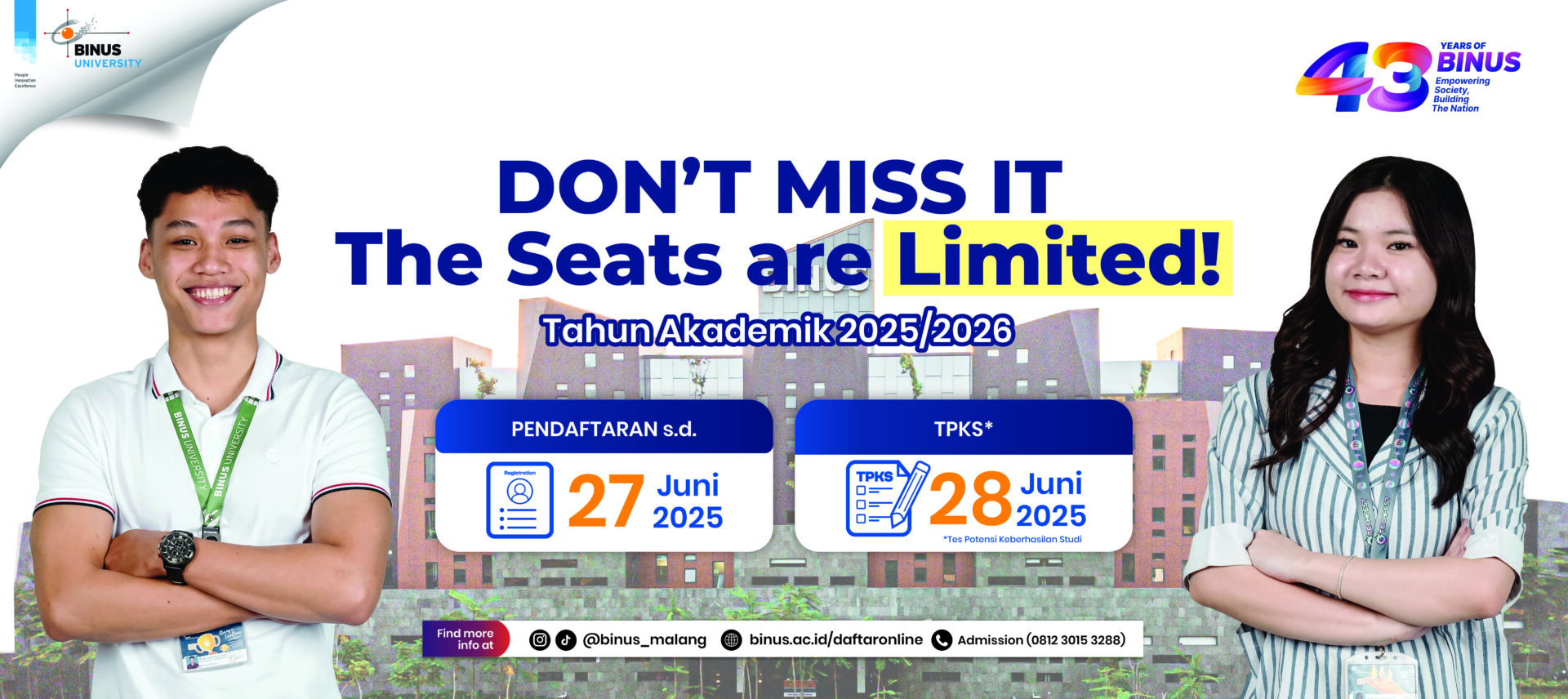 BINUS UNIVERSITY MALANG | Pilihan Universitas Terbaik di Malang