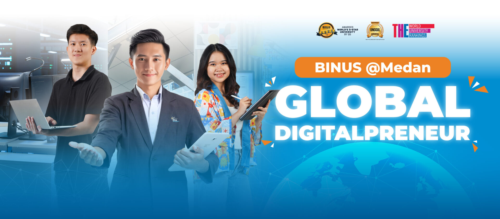 BINUS @Medan – Global Digitalpreneur – Binus kampus komunitas kreatif Medan dengan visi ...