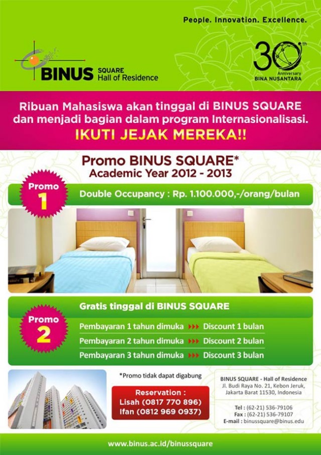 BINUS SQUARE hadir di Kota-Kota Anda | BINUS UNIVERSITY