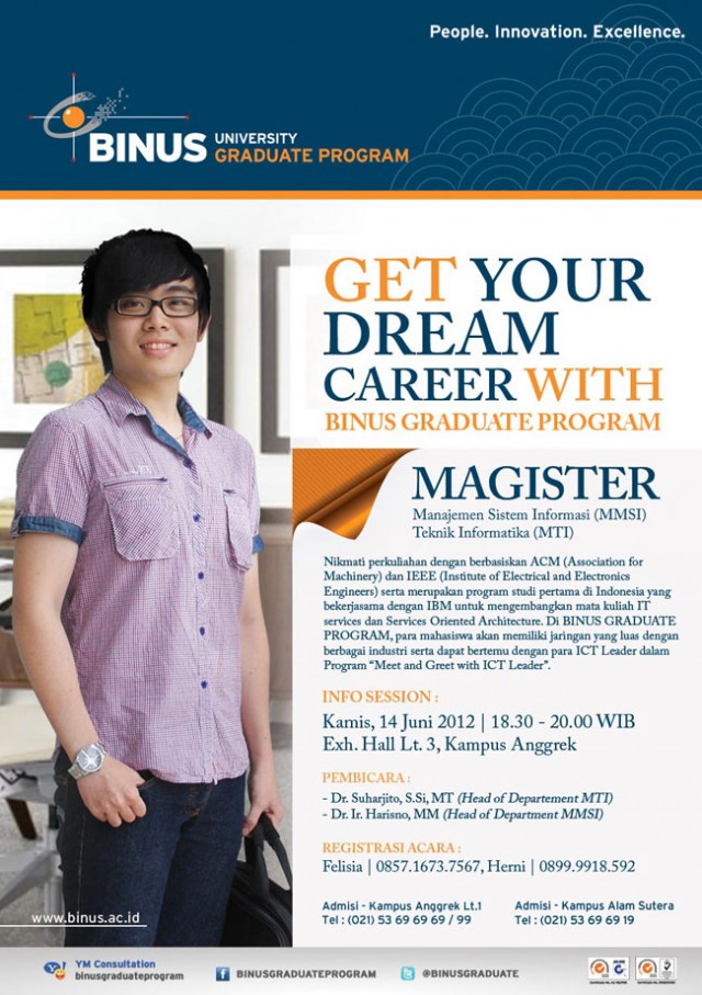 Info Session BINUS Graduate Program | BINUS UNIVERSITY