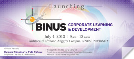 Launching BINUS Corporate Learning University | BINUS UNIVERSITY
