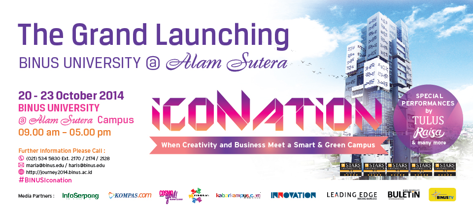ICONATION | BINUS UNIVERSITY