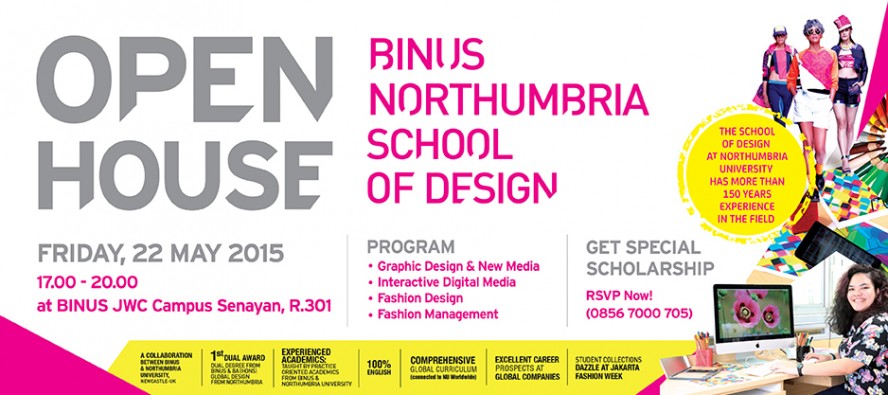 BINUS Northumbria School of Design Open House | BINUS UNIVERSITY