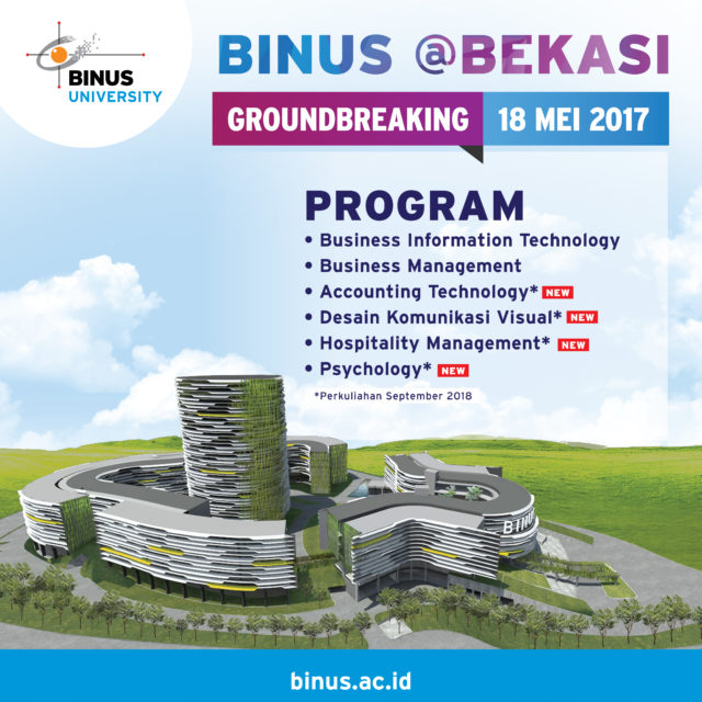 Groundbreaking BINUS Bekasi | BINUS UNIVERSITY