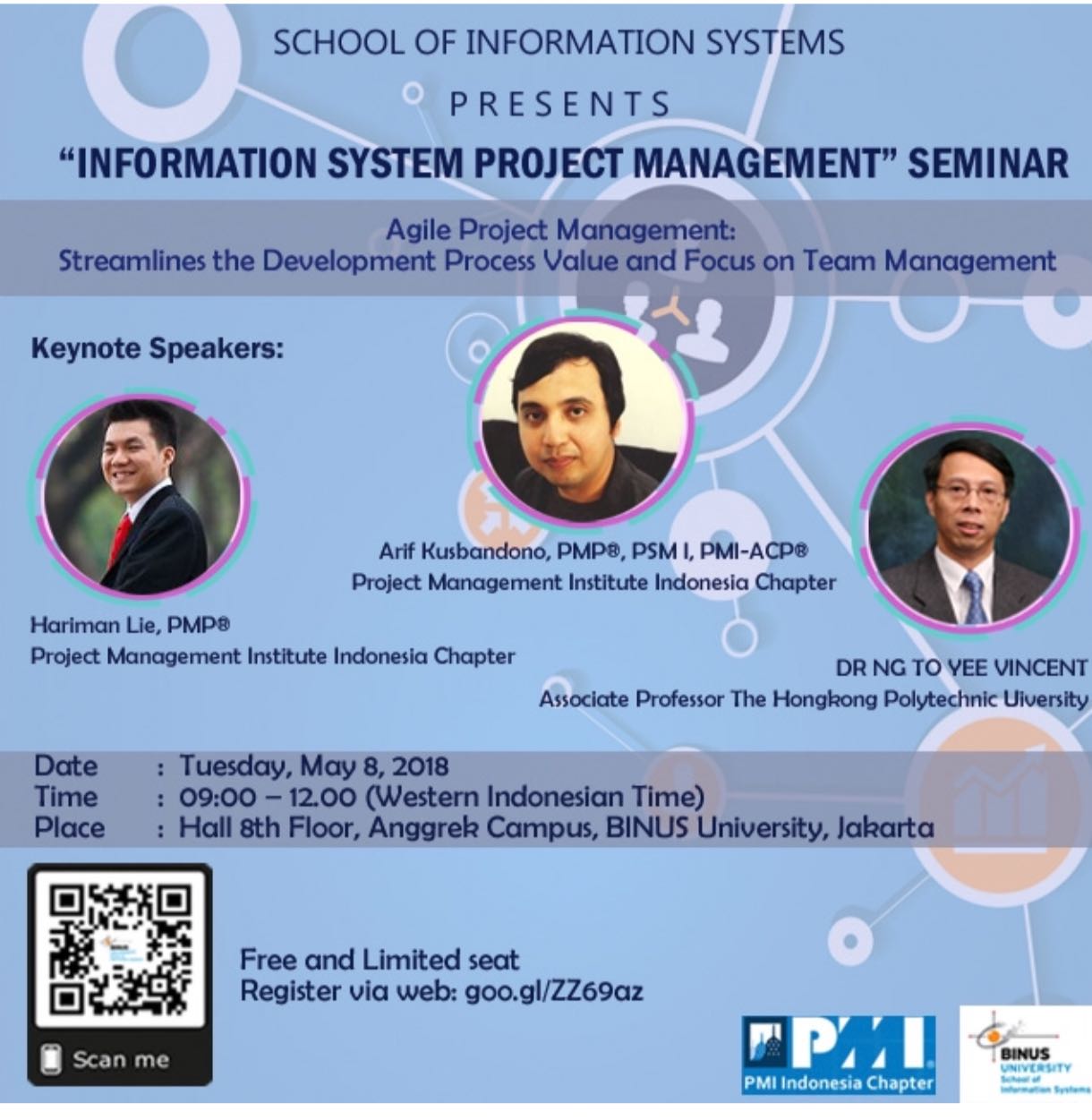 Information System Project Management Seminar | BINUS UNIVERSITY