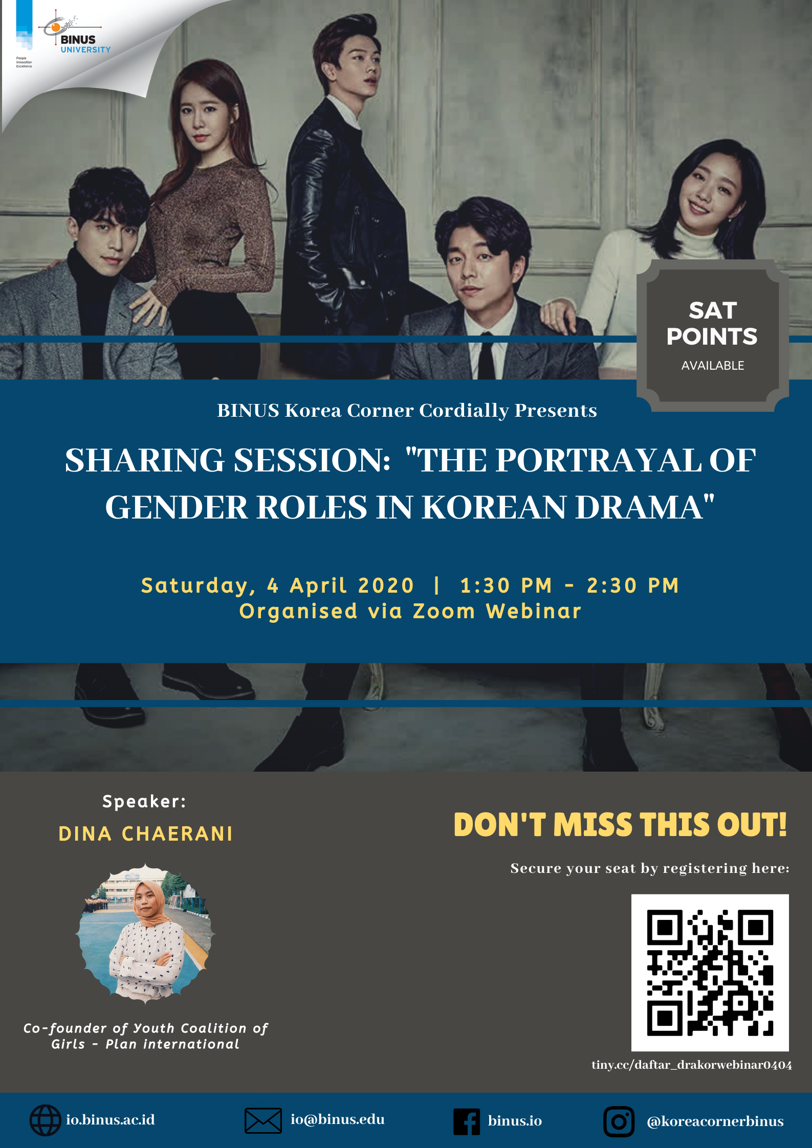 Sharing Session The Portrayal of Gender Roles in Korean Drama | BINUS ...